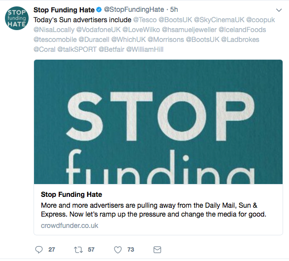 Stop Funding Hate…public service or media bully? – Ulster PR Student Blog